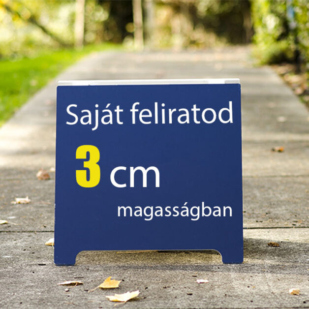 Öntapadós kültéri betű matrica 3 cm | Ha jó matricát akarsz - Jómatrica.hu